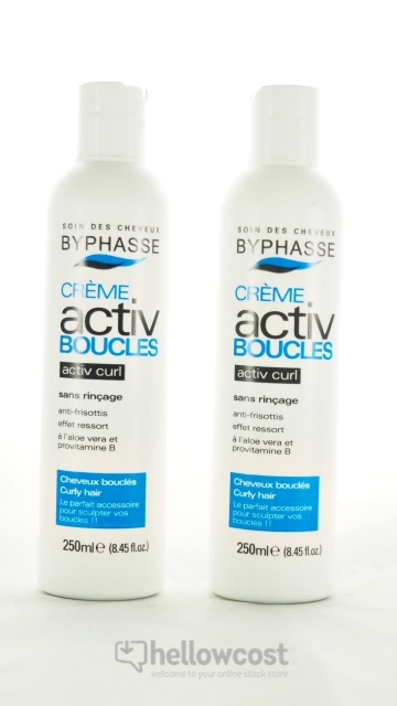 Byphasse Crème Rebouclante Activ Boucles 2x250 Ml Hellowcost