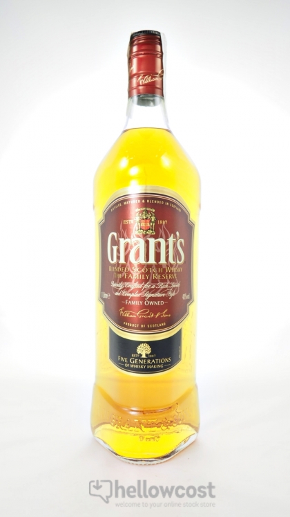 Grants Whisky 40º 1 Litre - Hellowcost