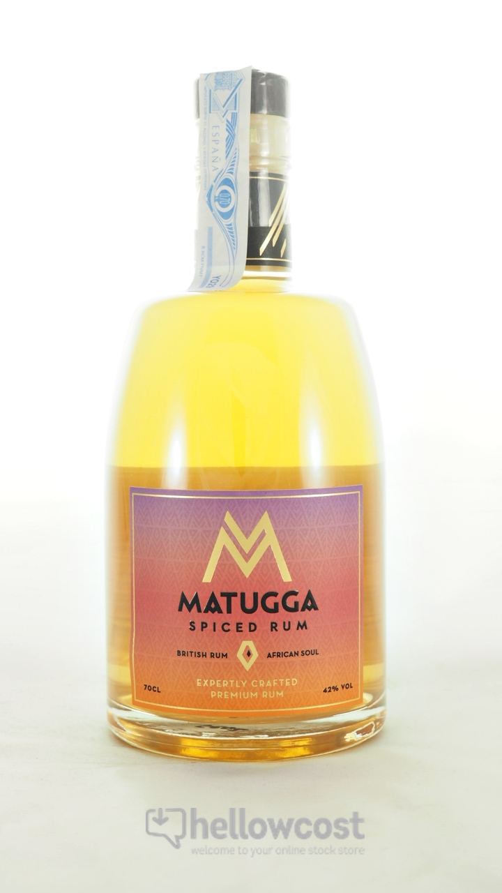 Matugga Spiced Rum 42% 70 cl - Hellowcost