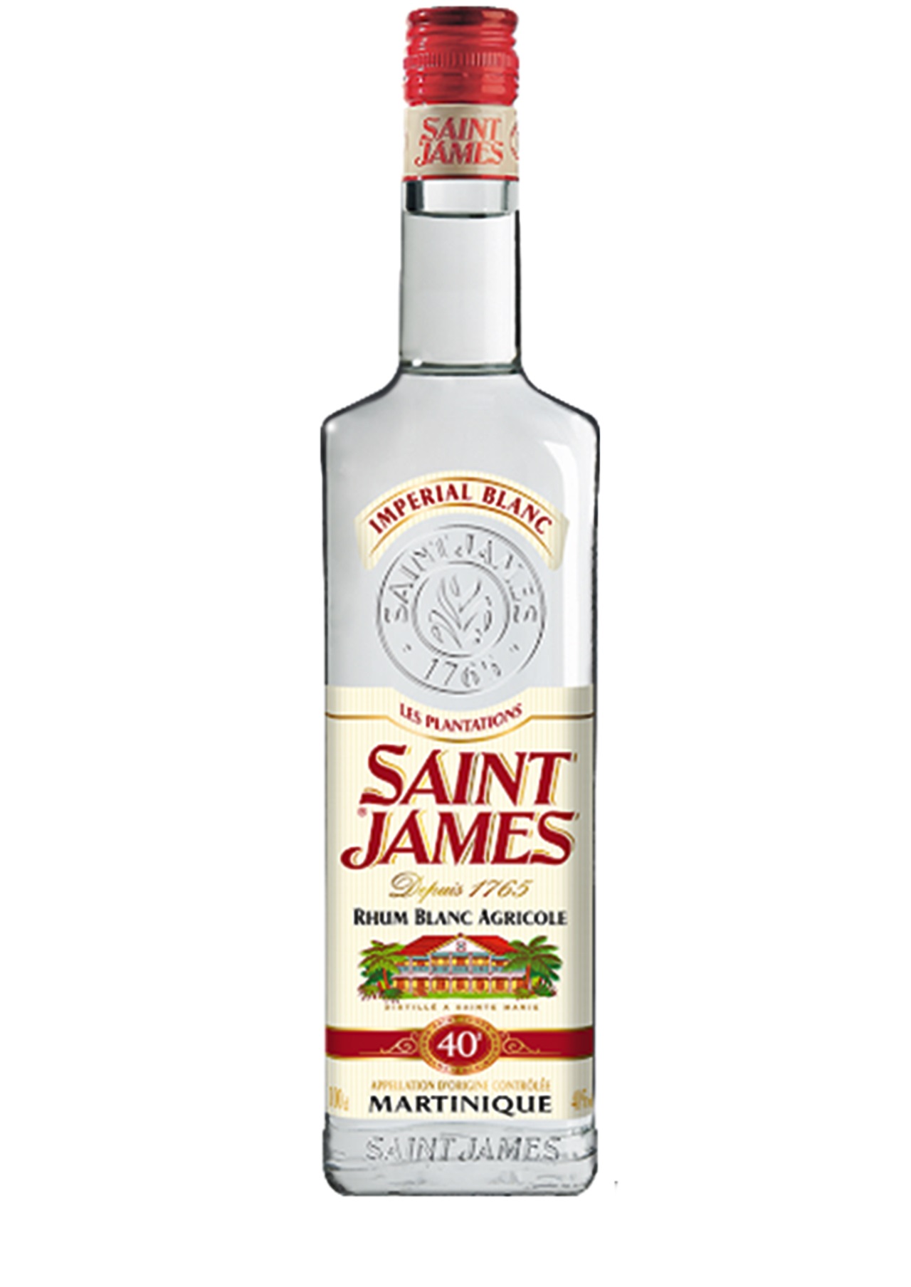 Saint James Rhum Blanc Agricole 40% 100 cl - Hellowcost, bienvenue à ...