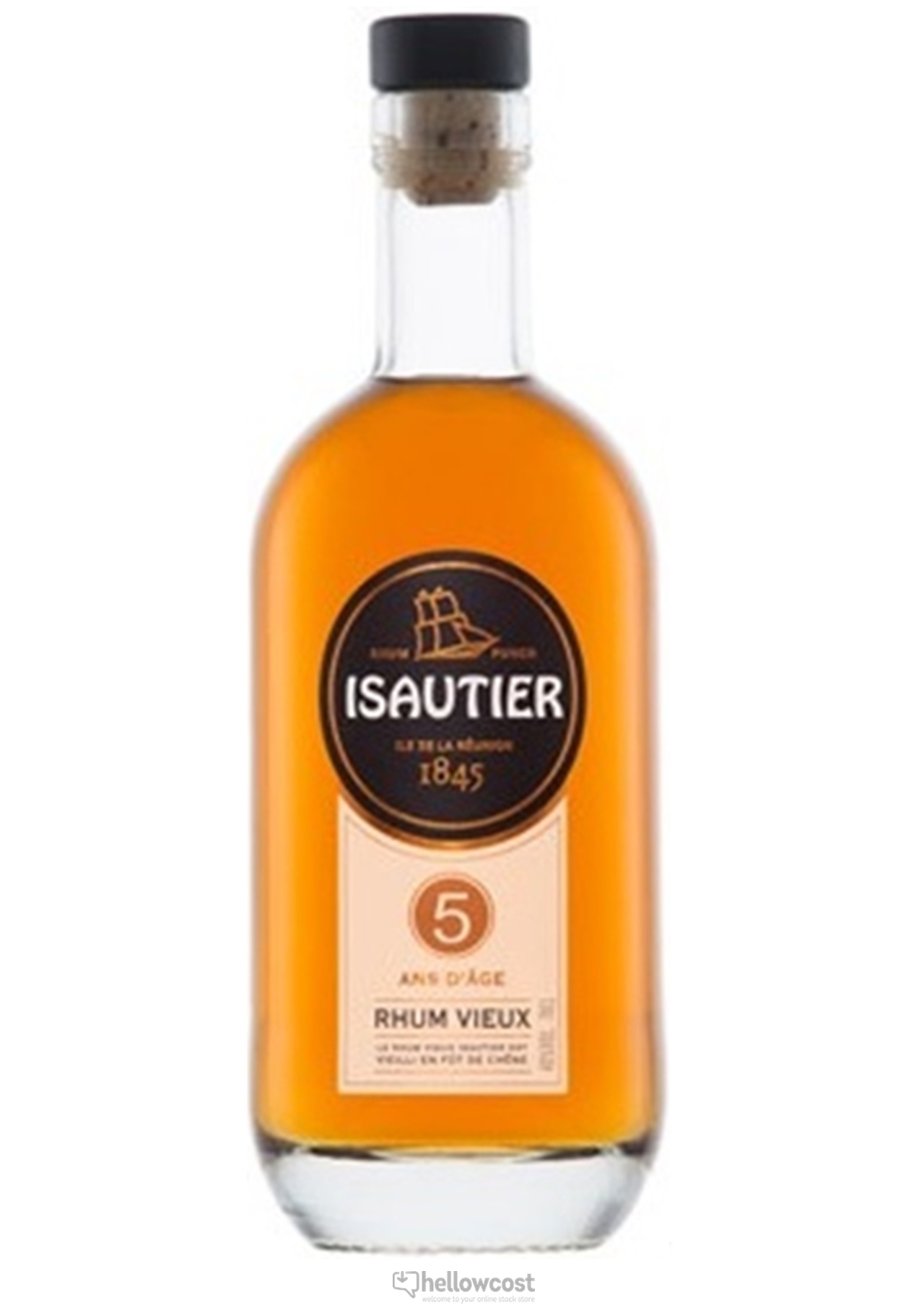 Isautier 5 Years Rhum Reuniom 40% 70 cl - Hellowcost, bienvenue à votre ...