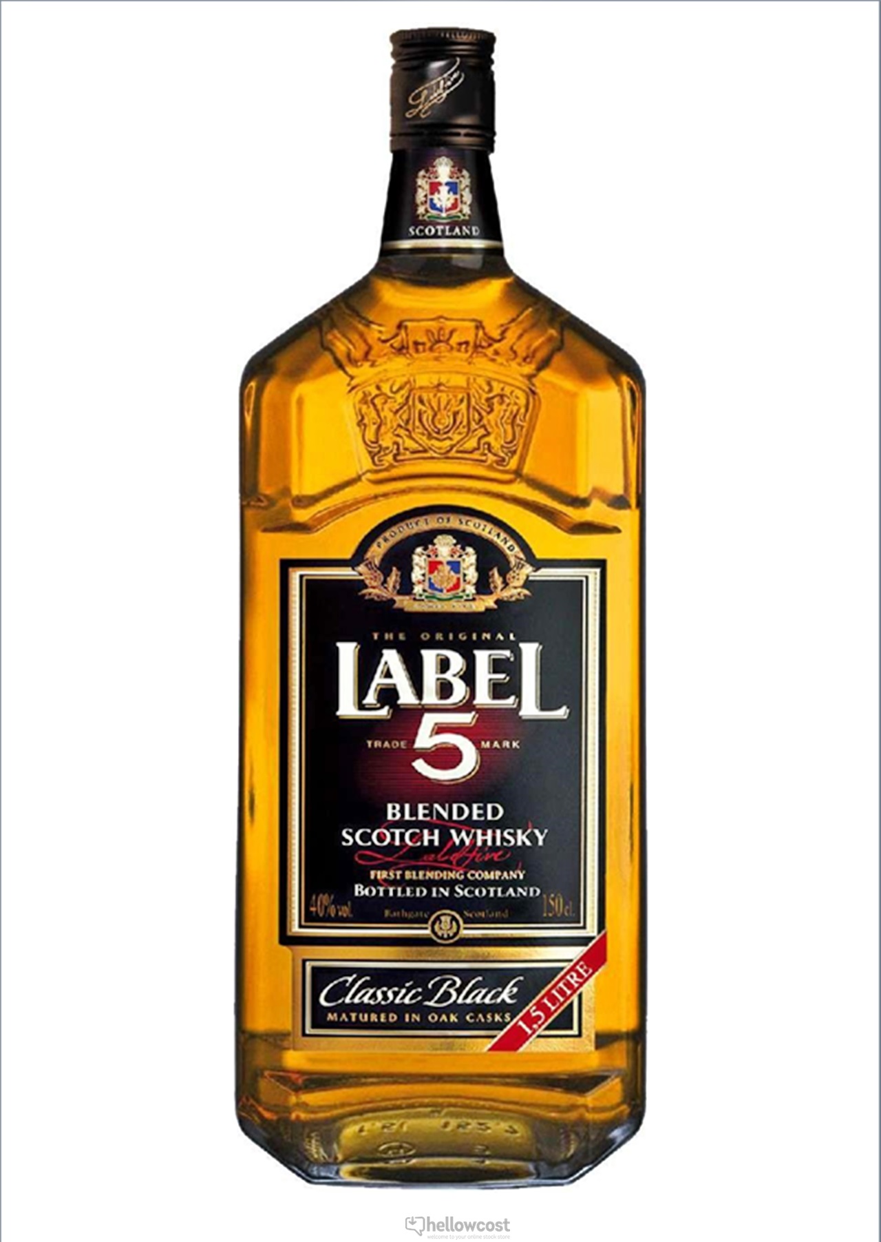 Label 5 Magnum Whisky 40% 150 cl - Hellowcost