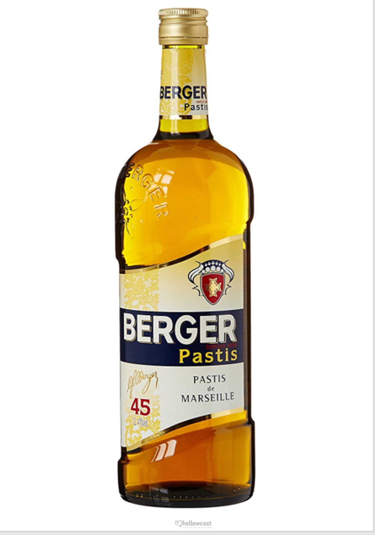 Berger Jaune Pastis 45% 100 cl - Hellowcost, bienvenue à votre stock ...