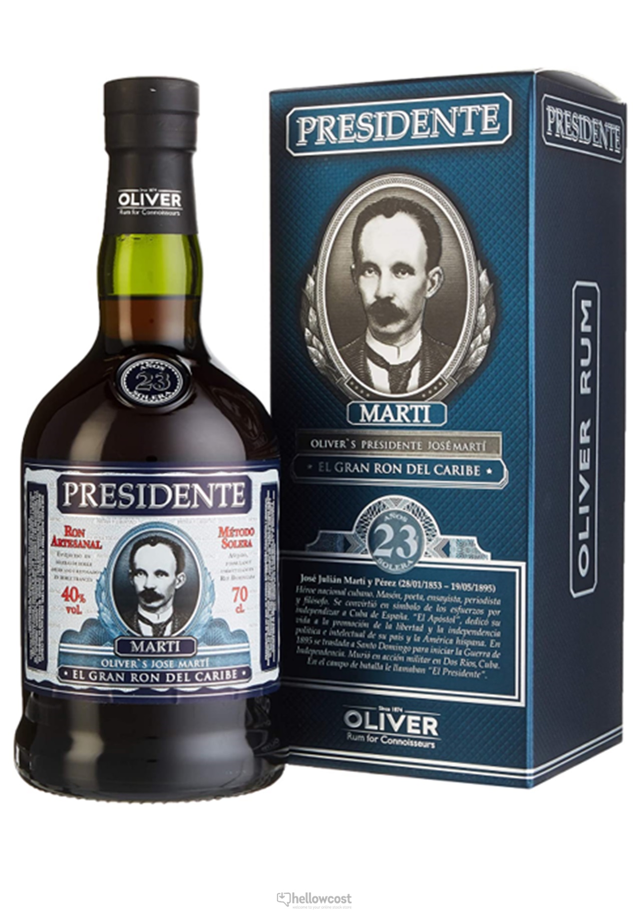 Presidente 23 Years Rhum 40% 70 cl - Hellowcost, bienvenue à votre ...