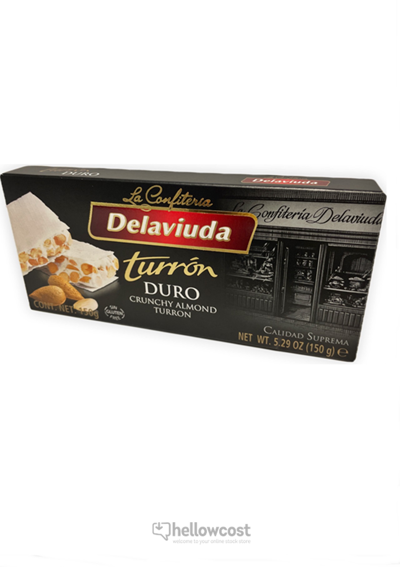 Delaviuda Turron Croquant aux Amandes 150 gr. - Hellowcost, bienvenue à ...