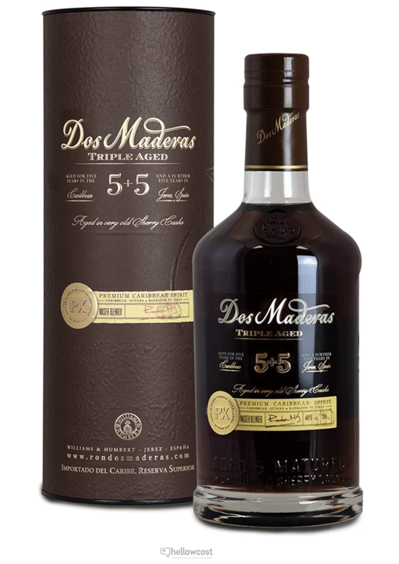 Dos Maderas 5+5 Rhum 40º 70 cl. - Hellowcost, bienvenue à votre stock ...