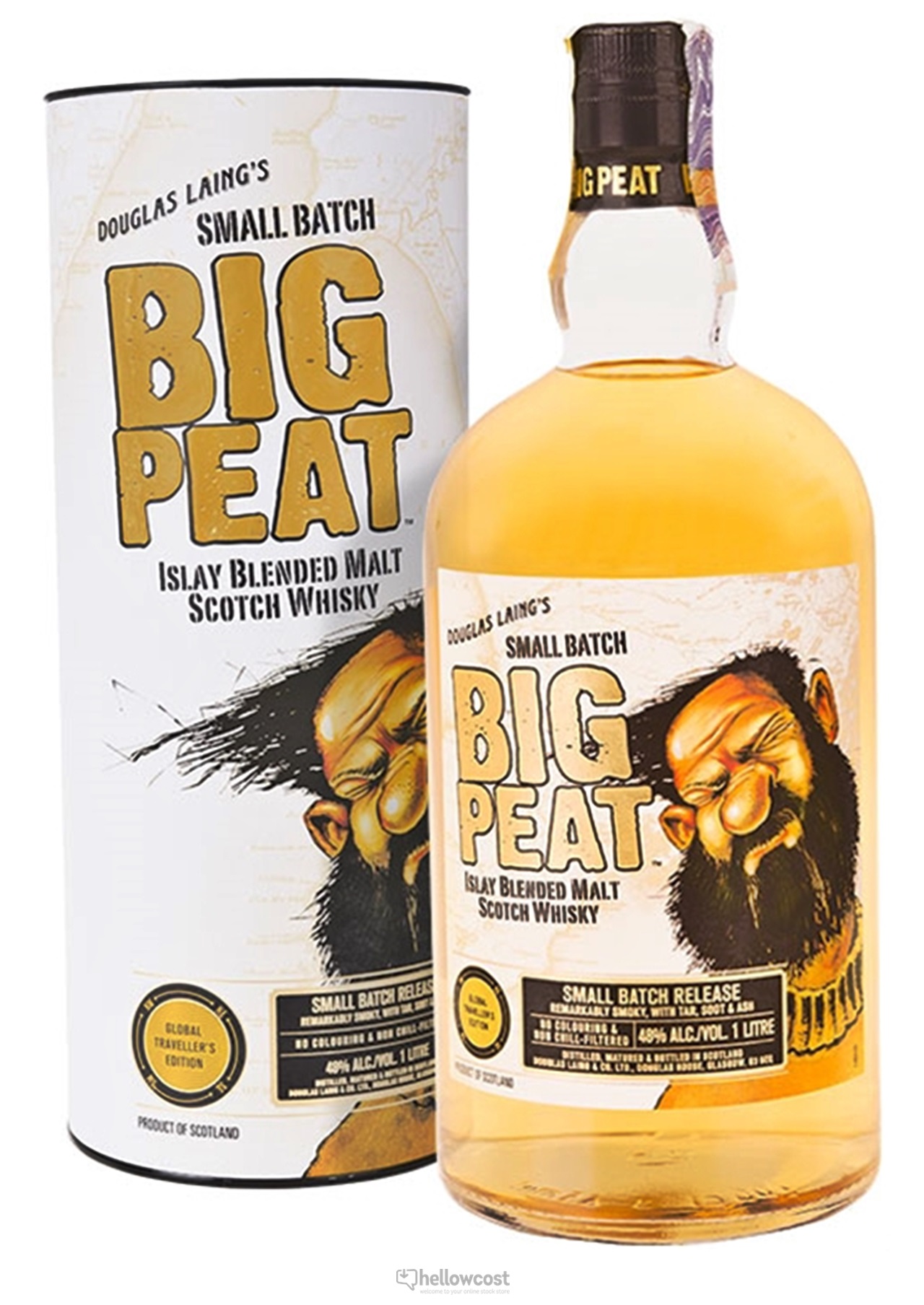 Big Peat Small Batch Whisky 48º 100 cl. - Hellowcost, bienvenue à votre ...